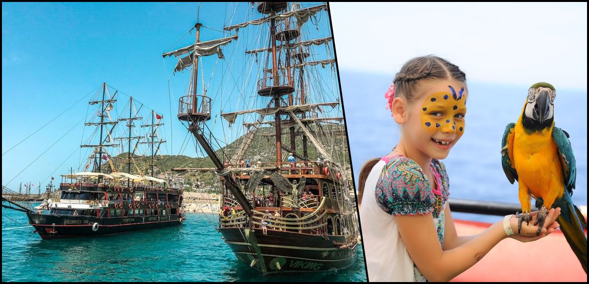 Alanya Pirate Boat Trip | Pirates of the Caribbean Ship | Book Now!
