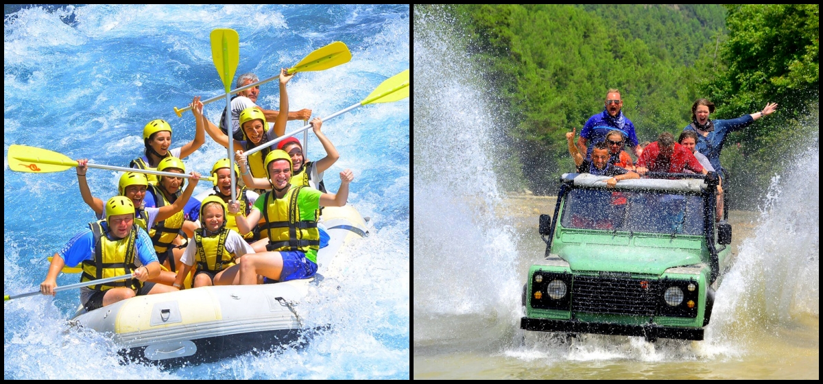 Side Jeep Safari & Rafting Tour | 2 in 1 Adventure | Memorable Day