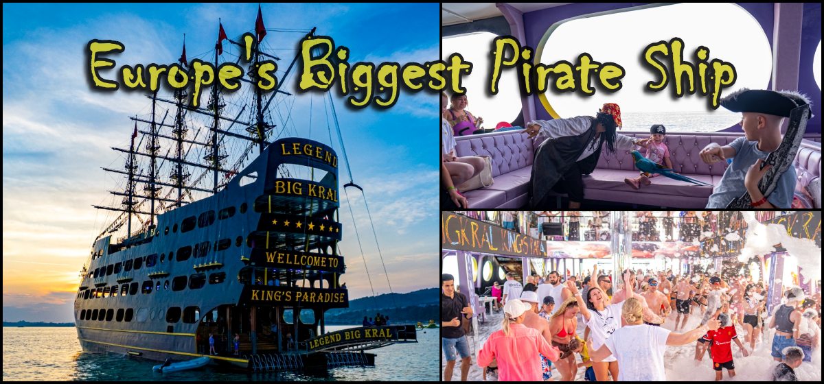 Side Legend Pirate Boat Trip | Largest Pirate Ship in Europe